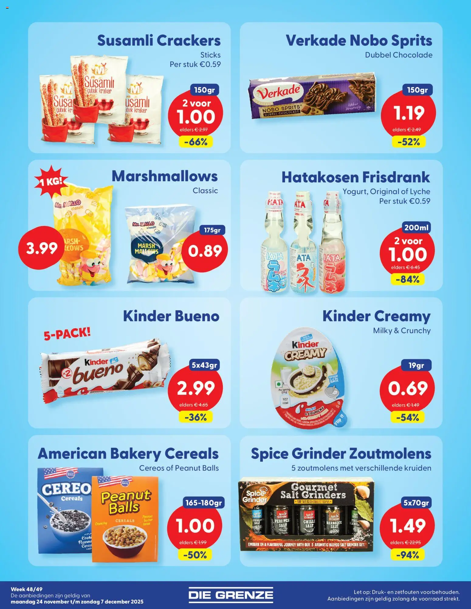 Die Grenze folder vanaf 24-11-2025 || NIEUWE