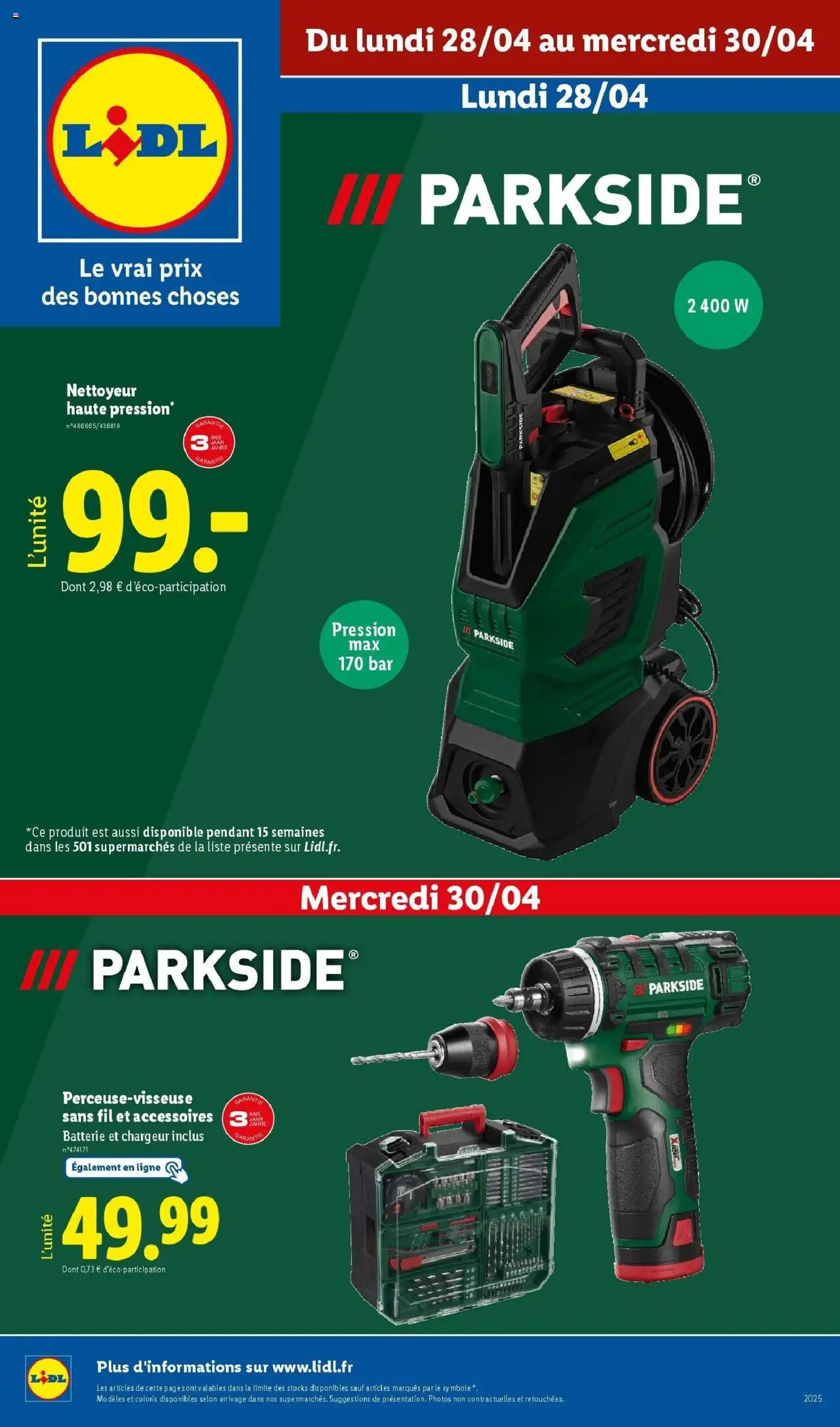 Catalogue LIDL du 27/04/2025 | Promo prospectus en ligne