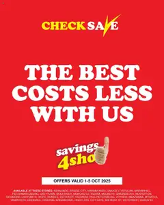 Check Save specials October 2025 » online catalogue