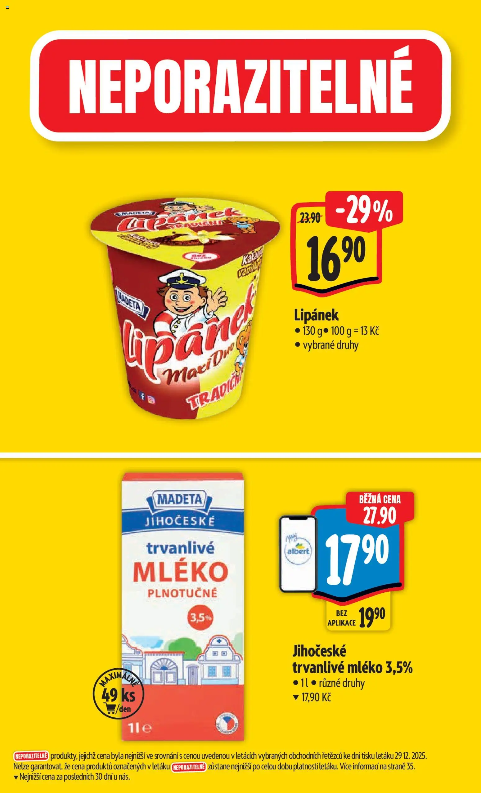 Albert leták - Hypermarket (07.01.2026) || Akční leták