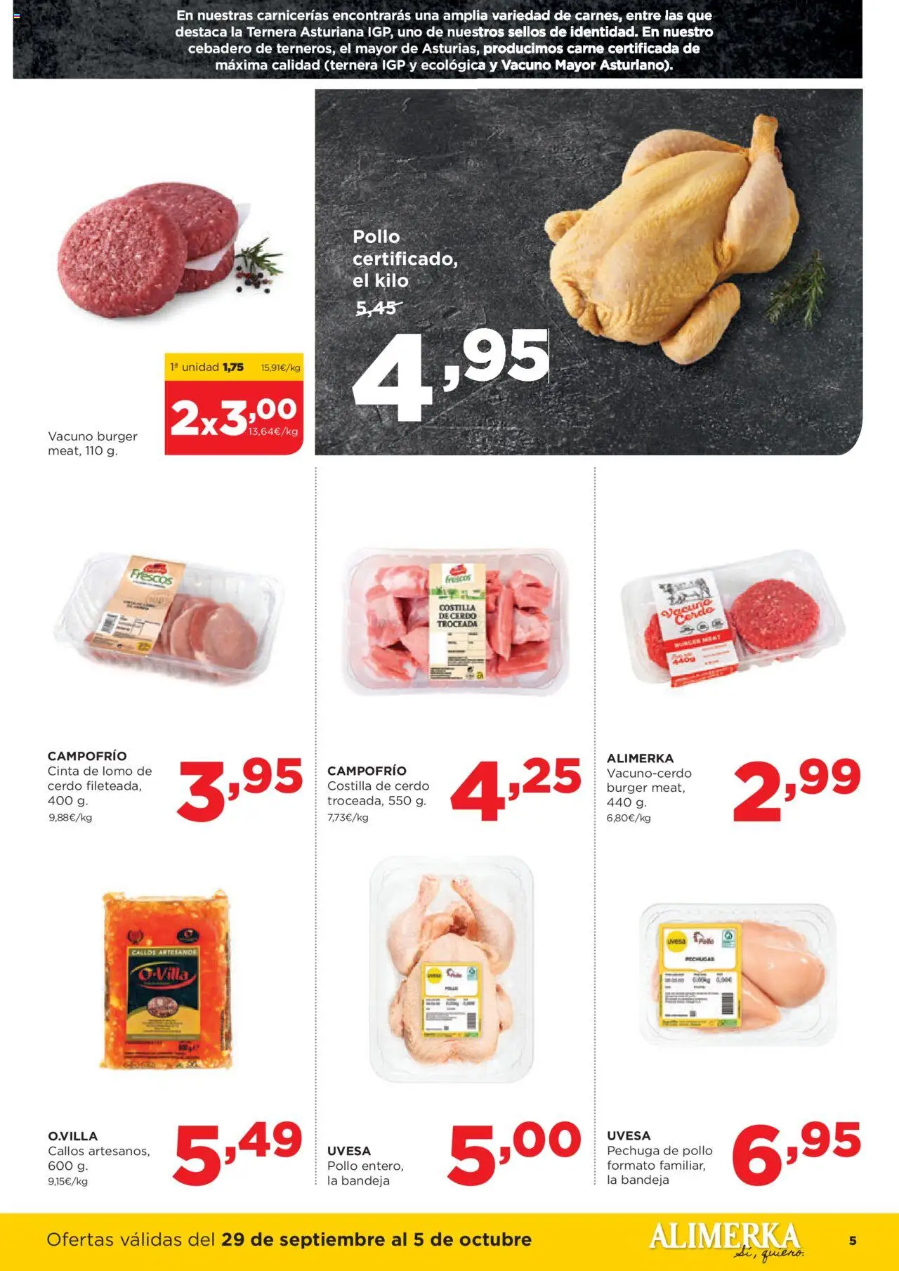 Alimerka folleto Castilla y León del 29/09/2025 | Catálogo