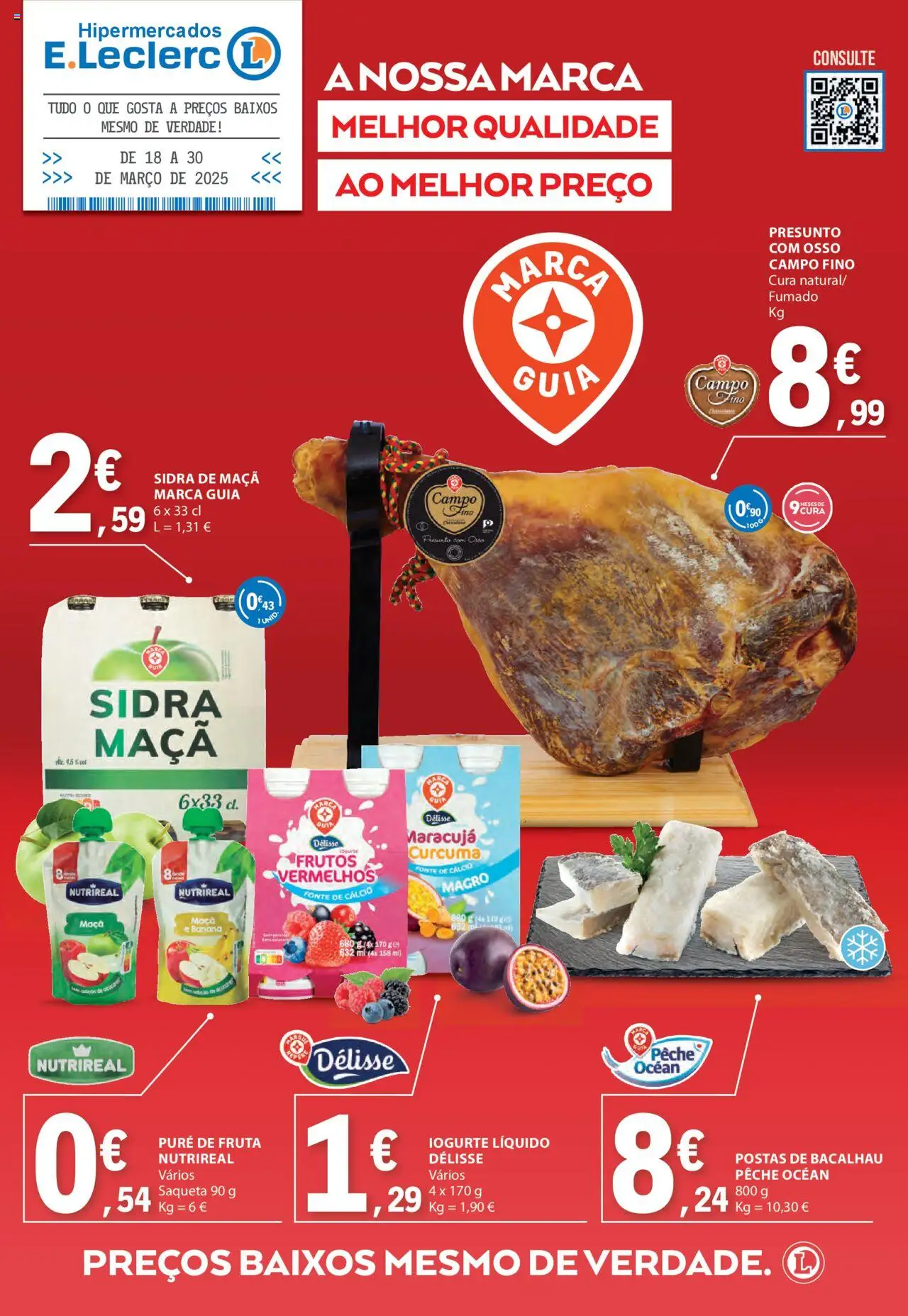 E.Leclerc - Folheto Marca Guia » de 18/03/2025 - 30/03/2025