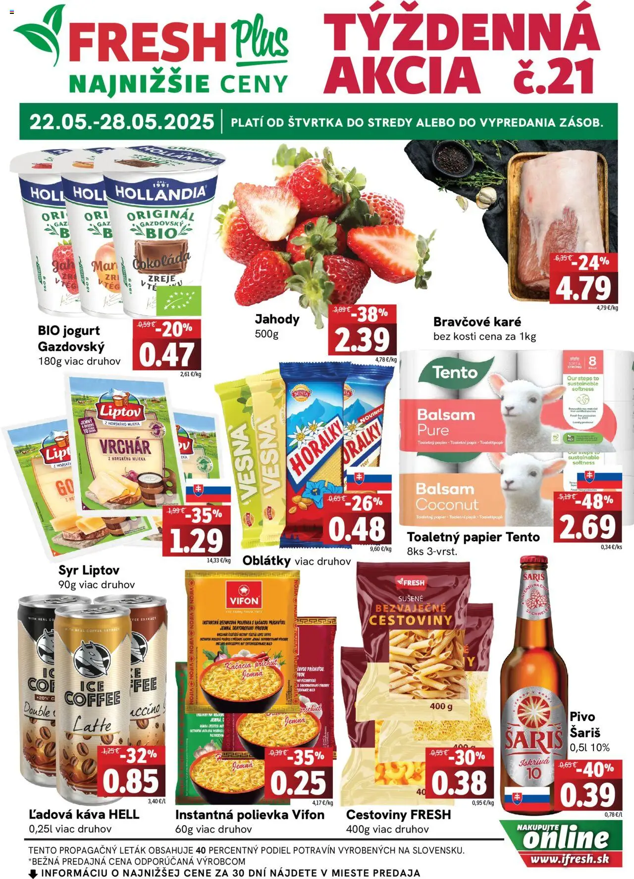 FRESH Košice leták (od 29.05.2025) | Fresh potraviny